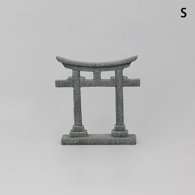 Torii GateAquarium Decor Miniature Ornament Garden Shrine Shinto ...