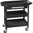 Torin 3 Layers Utility Cart:Multifunction Rolling/Service Steel Tool ...
