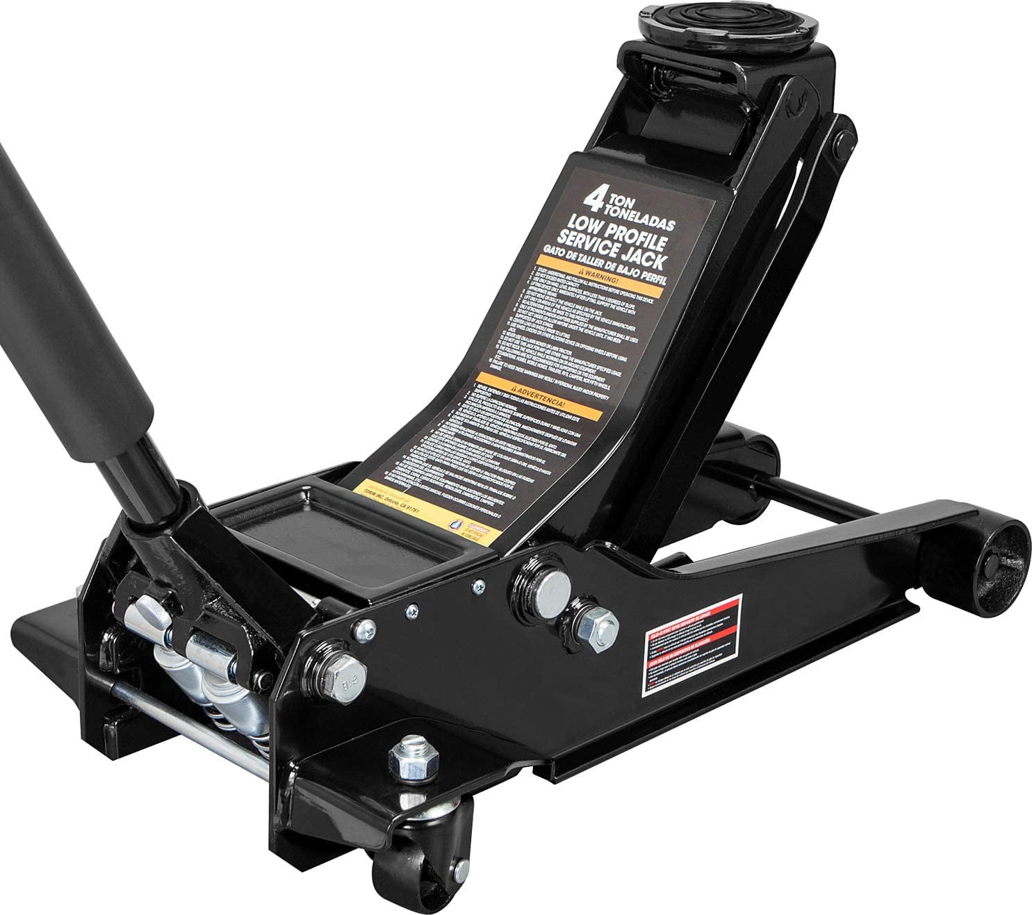 Torin 4 Ton Low Profile Quick Lift Floor Jack for Large SUV, Hydraulic ...