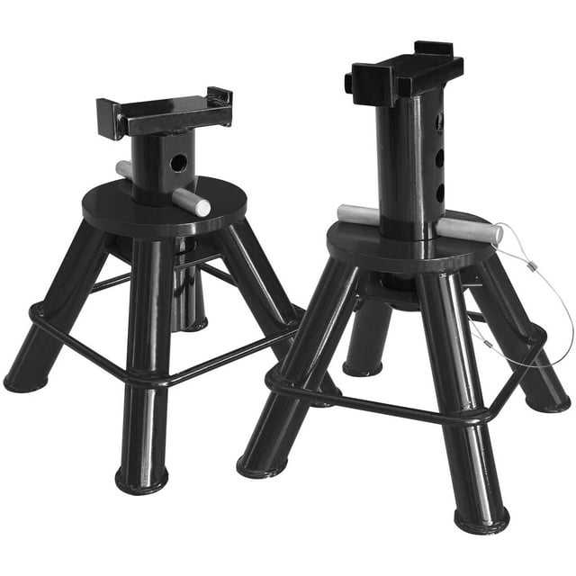 Torin Jacks T80070 Heavy Duty Steel Jack Stands with Locking Support ...