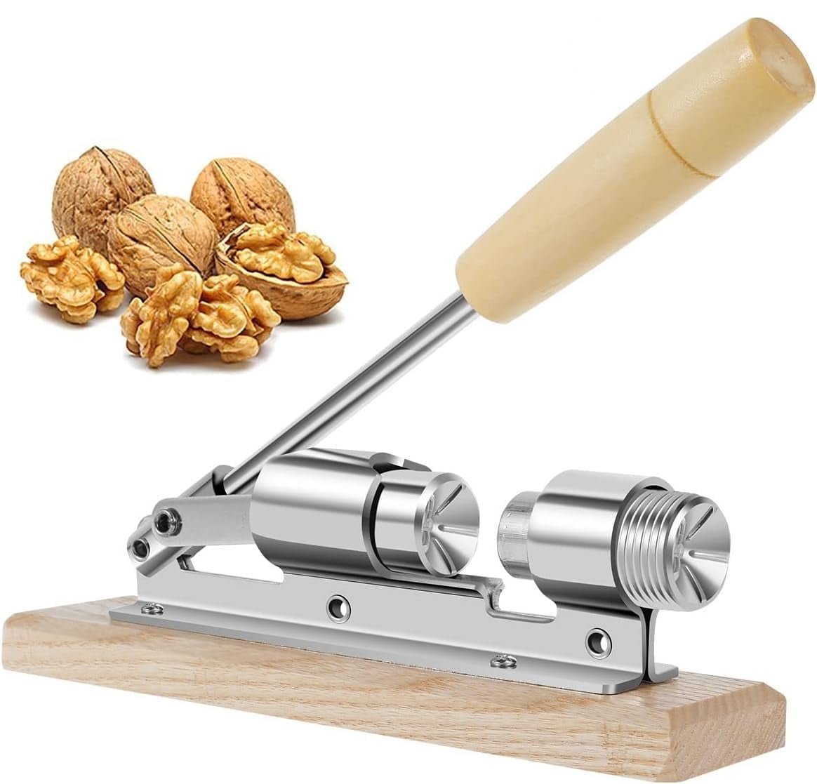 Toriox Nutcracker Heavy Duty Pecan Walnut Cracker Plier Opener Tool for ...