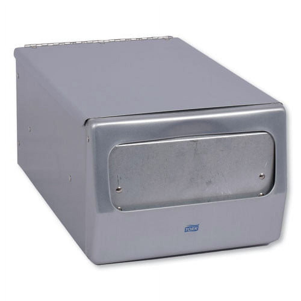 Tork Masterfold Napkin Dispenser, 7.62w x 11.75d x 5.63h, Brushed Steel ...