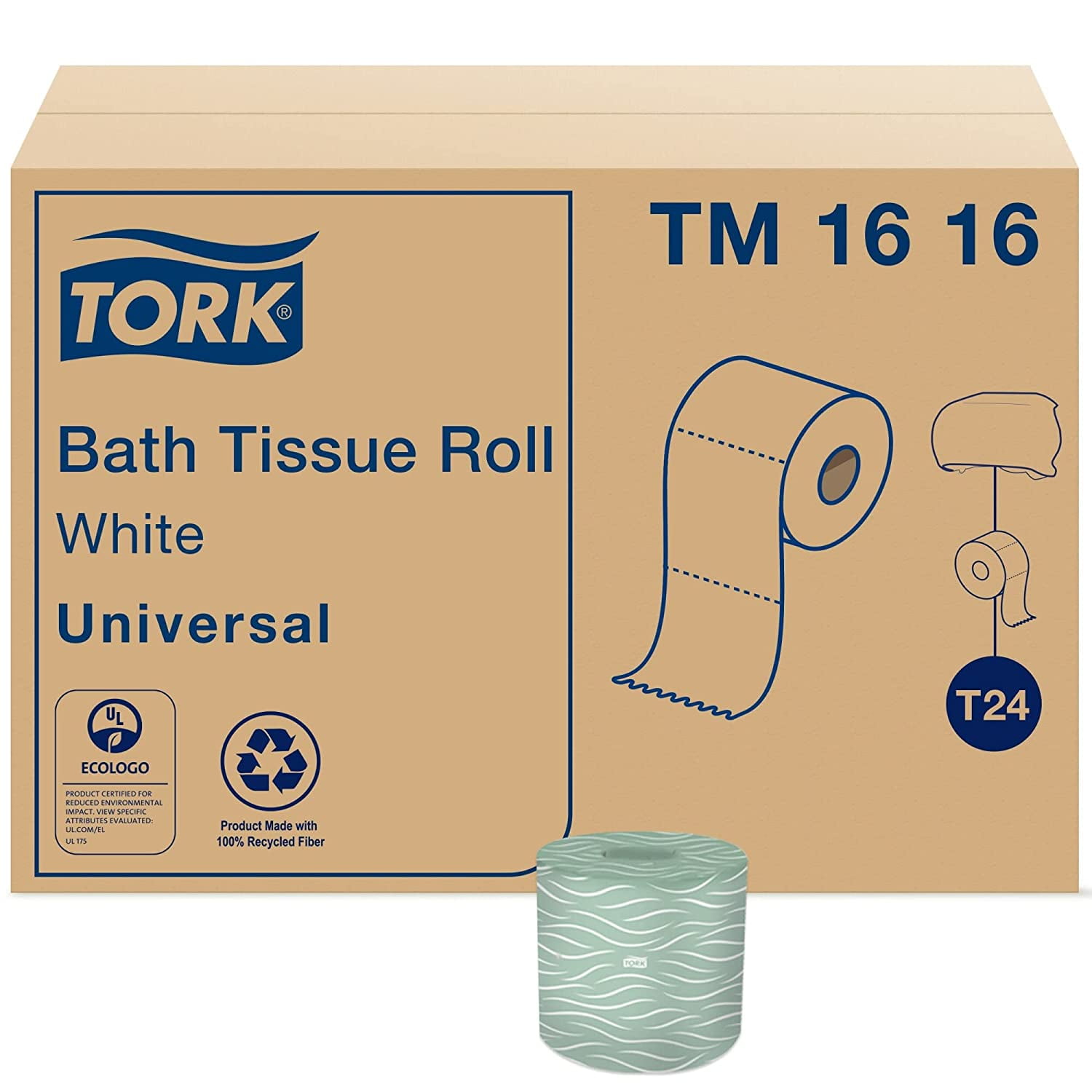 Tork Bath Tissue Roll Universal 2-ply For everyday use at home ...