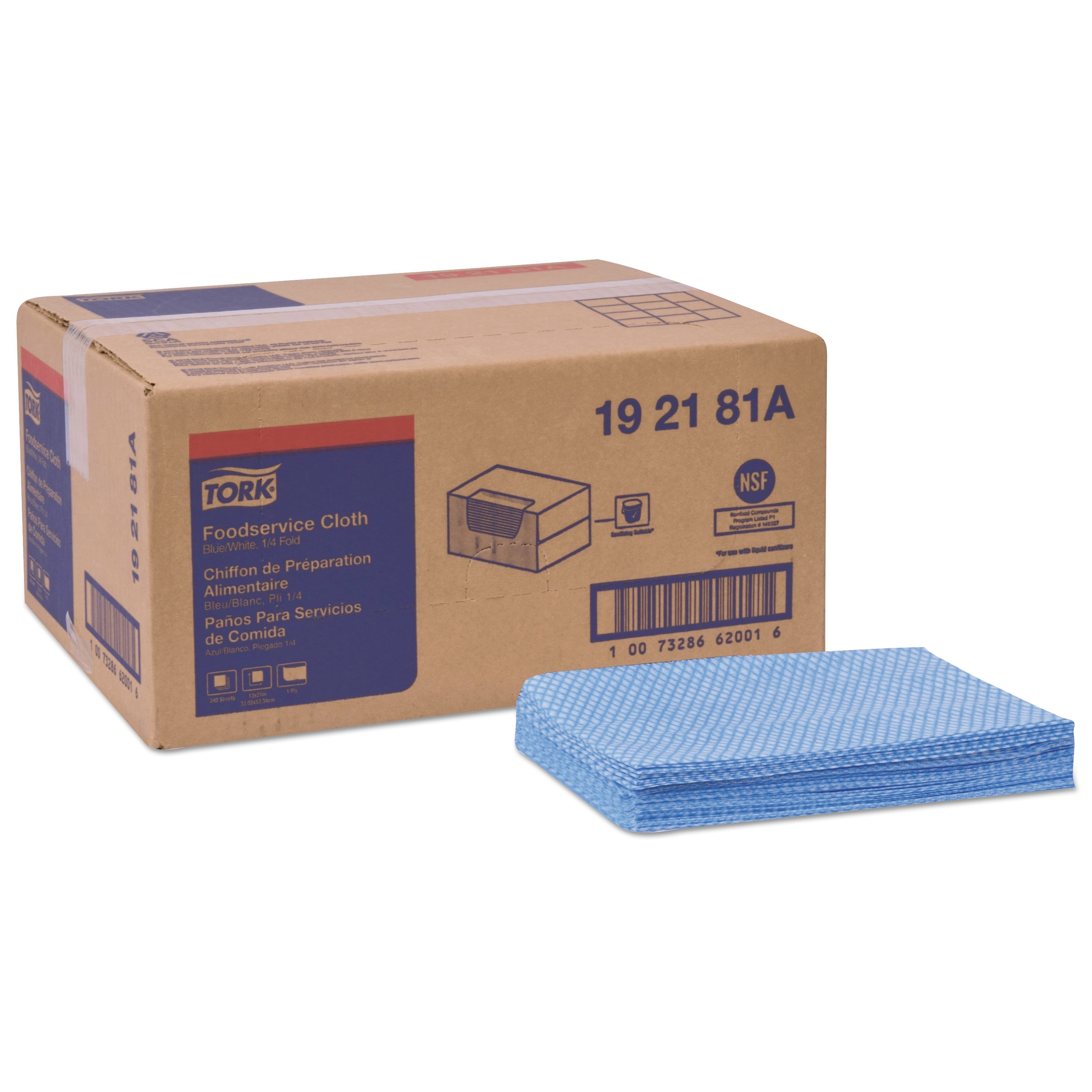 Tork Kitchen Cleaning Multi Surface Heavy Duty Absorbent Foodservice ...