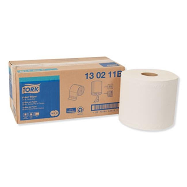 Tork Paper Wiper, Centerfeed, 2-Ply, 9 x 13, White, 800/Roll, 2 Rolls ...