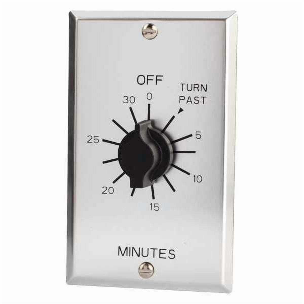 Spring Wound Wall Switch Single Pole With Timer, 0 To 30 Minutes ...