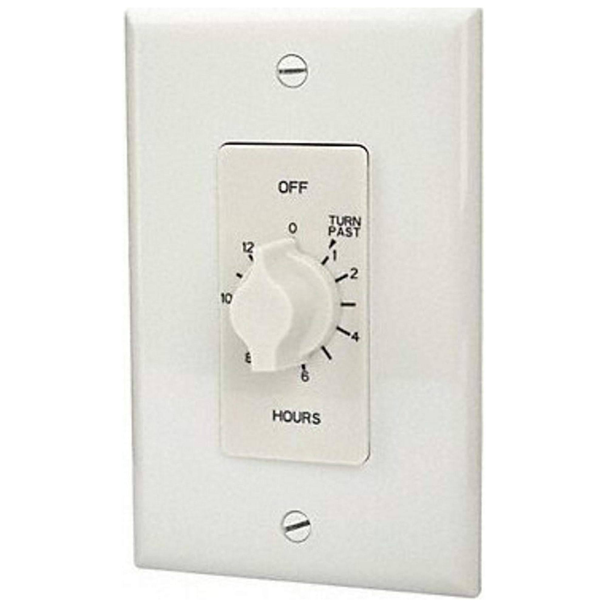 Tork Spring-Wound Timer, White, 125V AC A512HW - Walmart.com