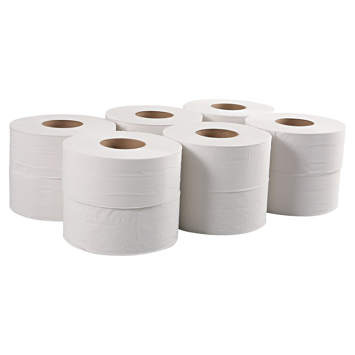 Tork TJ0922A Universal 2-Ply Jumbo Bath Tissue Roll, White, 12 Rolls ...