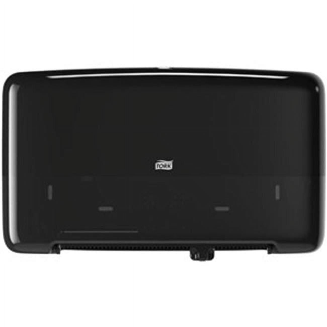 Tork TRK5555290 5.7 in. Twin Mini Jumbo Toilet Paper Roll Dispenser ...