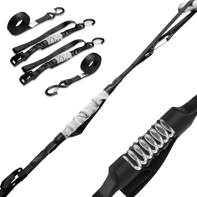 TorkStrap M500 Platinum - Spring Loaded Tie Down Straps - 1500lb Break ...