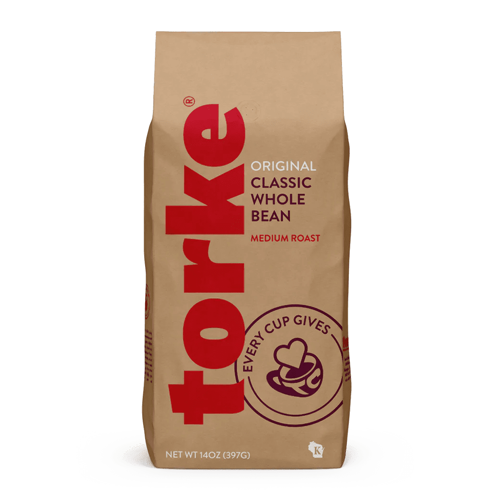Torke Coffee Classic Whole Bean 14oz - Walmart.com