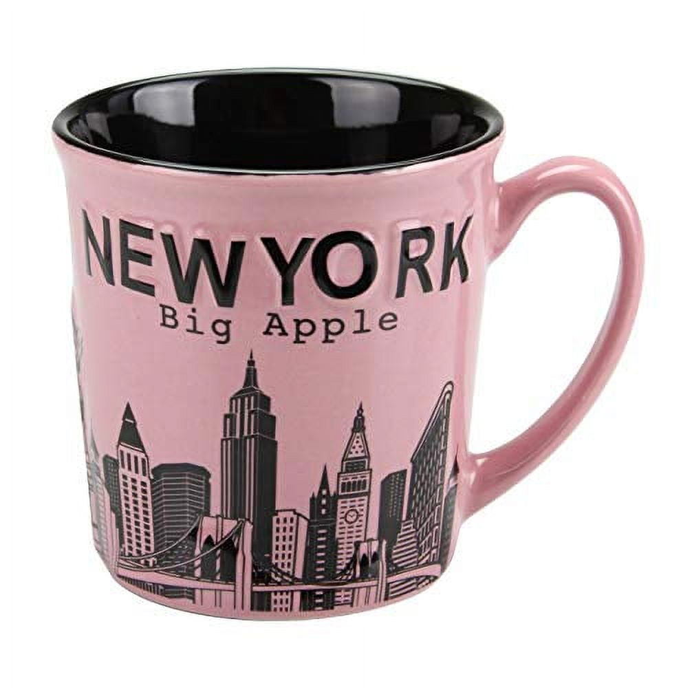 Torkia - New York Big Apple City Skyline Jumbo Ceramic Mugs - 12oz ...