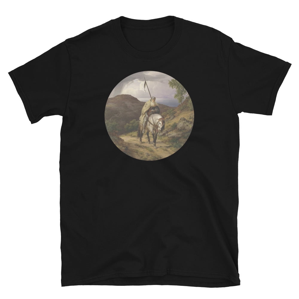 Torn Road of the Templar, Historical Art, Renaissance Art, Printed T ...