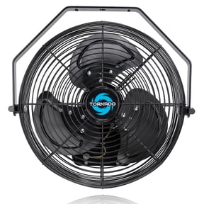 Pelonis 16" 3-Speed Oscillating Wall Mount Fan, FW40-F3B, New, Black ...
