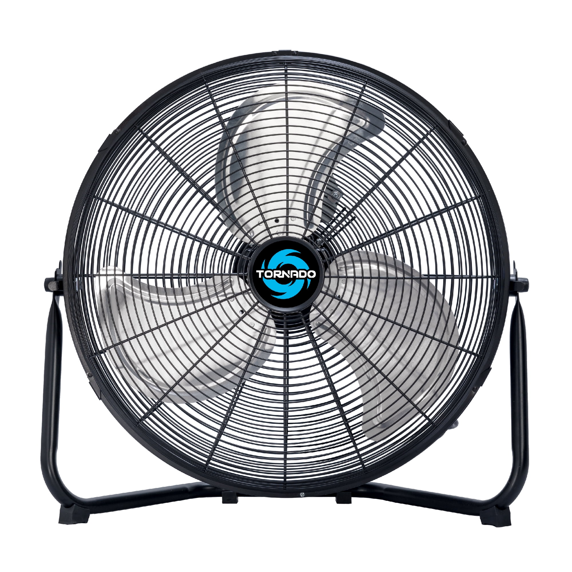 Tornado 18 Inch High Velocity Metal Floor Fan, 3-Speed Powerful Cooling ...