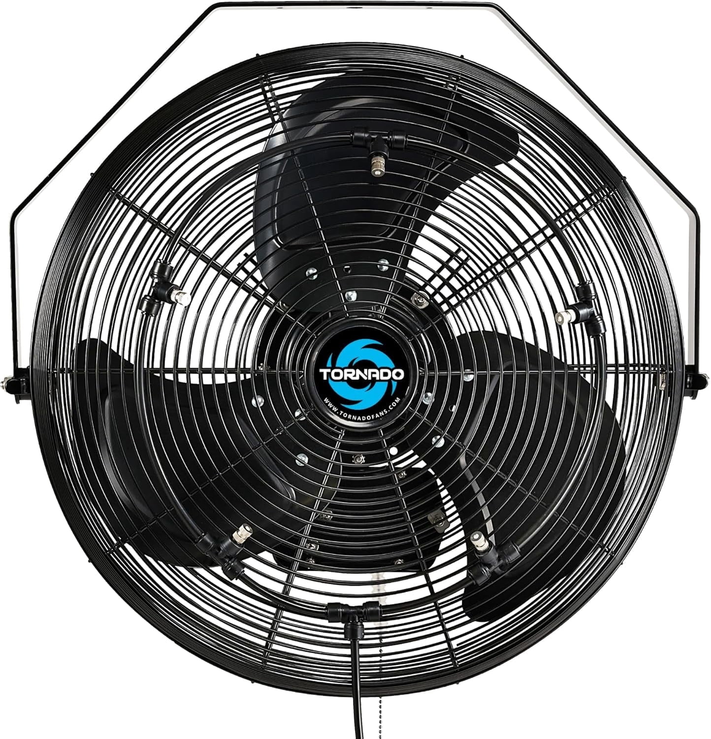 Tornado 18 Inch Outdoor Misting Fan High Velocity Metal Industrial Wall ...