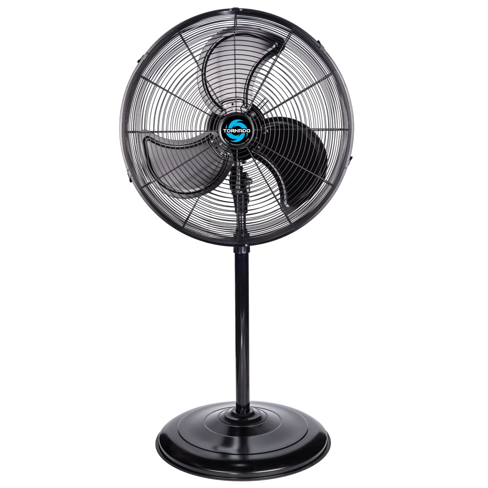 Tornado - 20 Inch High Velocity Metal Oscillating Pedestal Fan ...