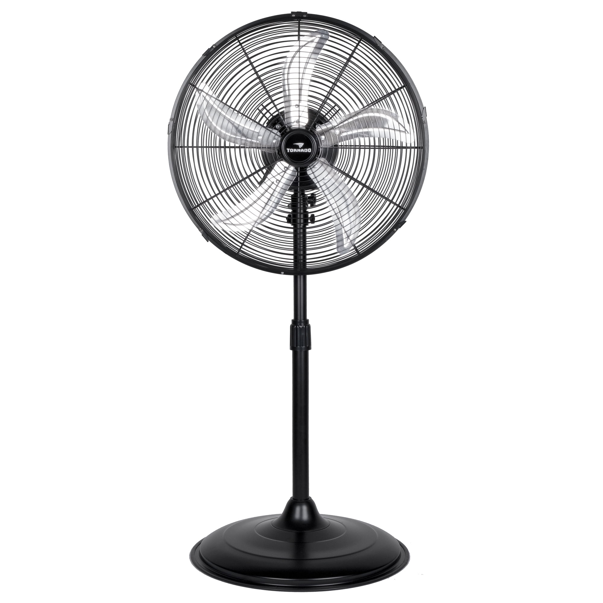 Tornado 20 Inch Oscillating Pedestal Fan High Velocity Metal Fan UL ...
