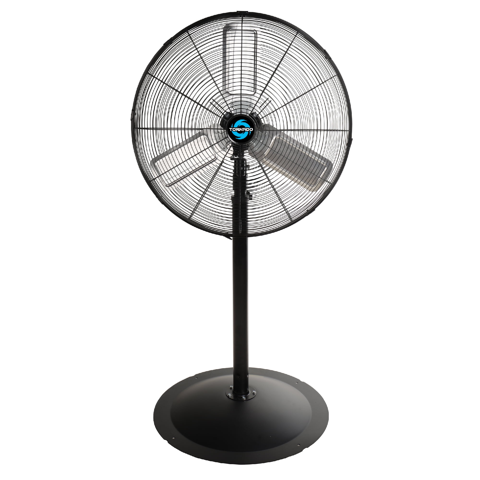 Tornado 24 Inch High Velocity Oscillating Pedestal Fan, Industrial Use ...