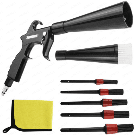 Tornado Air Cleaning Gun with Rubber Guard and Brass Adjustable Air ...