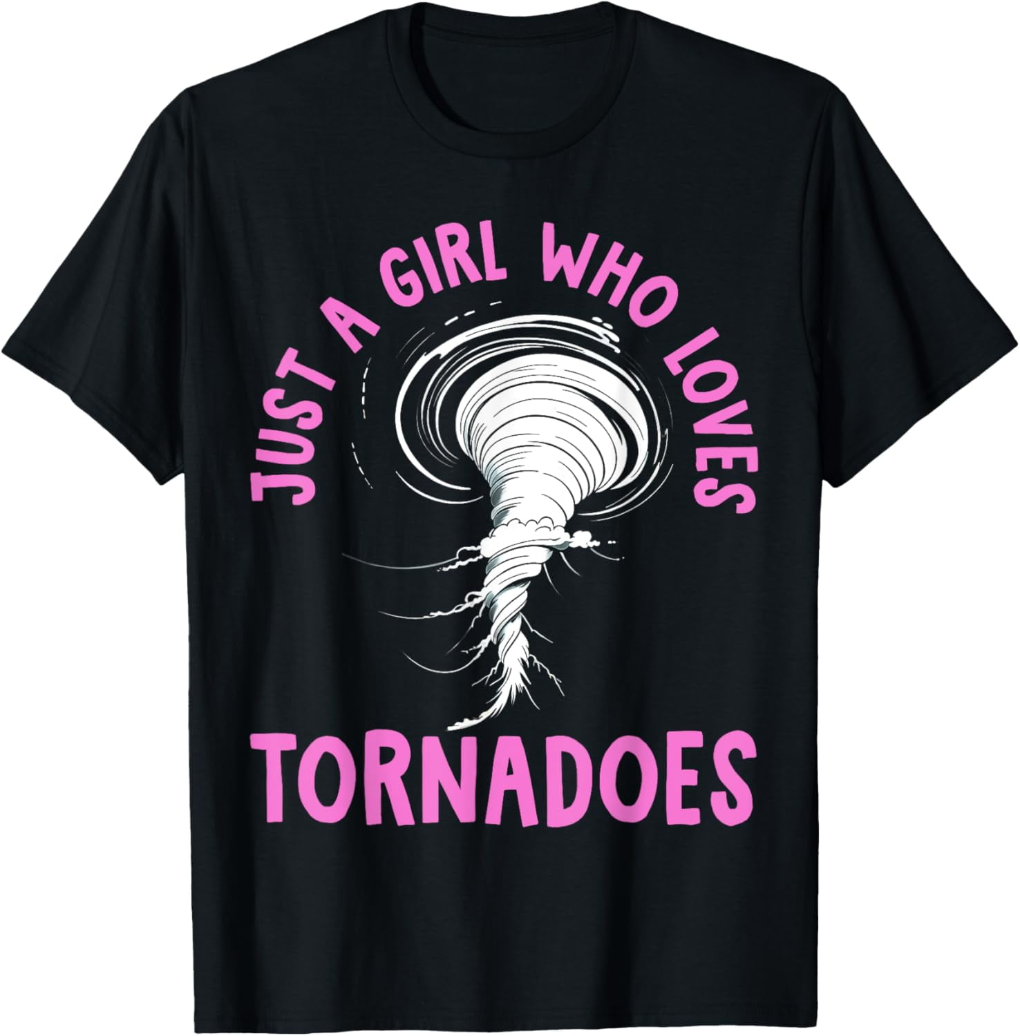 Tornado Birthday Storm Chaser Girls Weather Girl Kids T-Shirt - Walmart.com