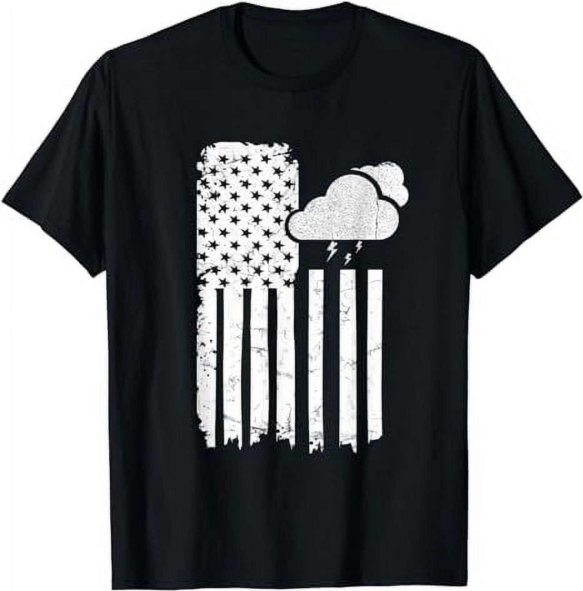 Tornado Chasing Quote for a Patriotic Storm Chaser T-Shirt - Walmart.com