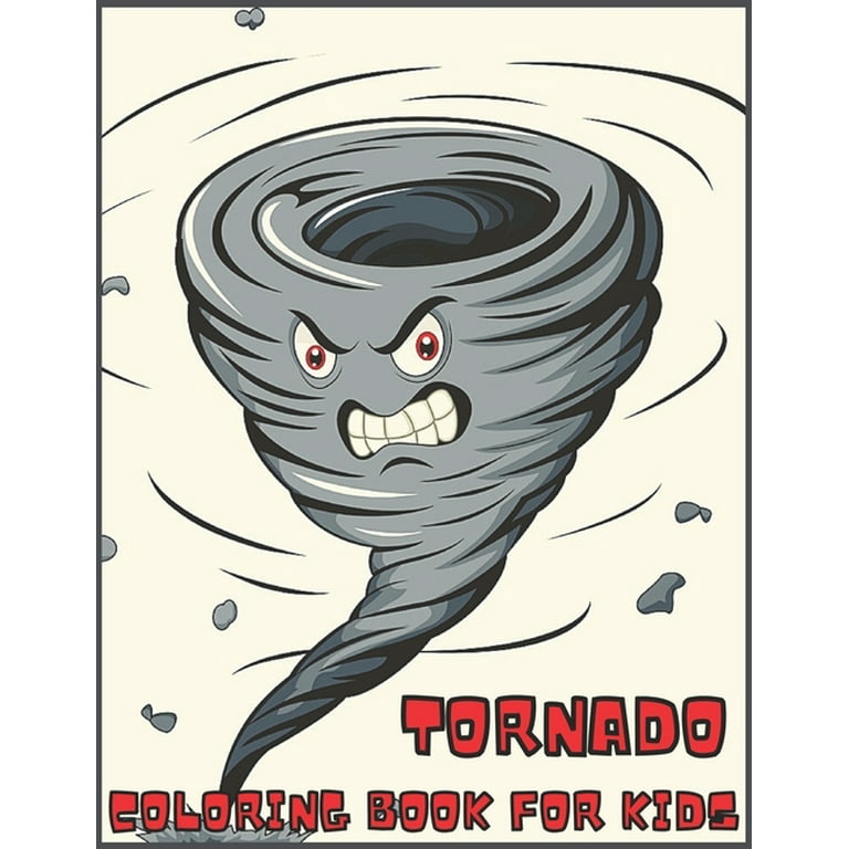 tornado coloring pages for kids