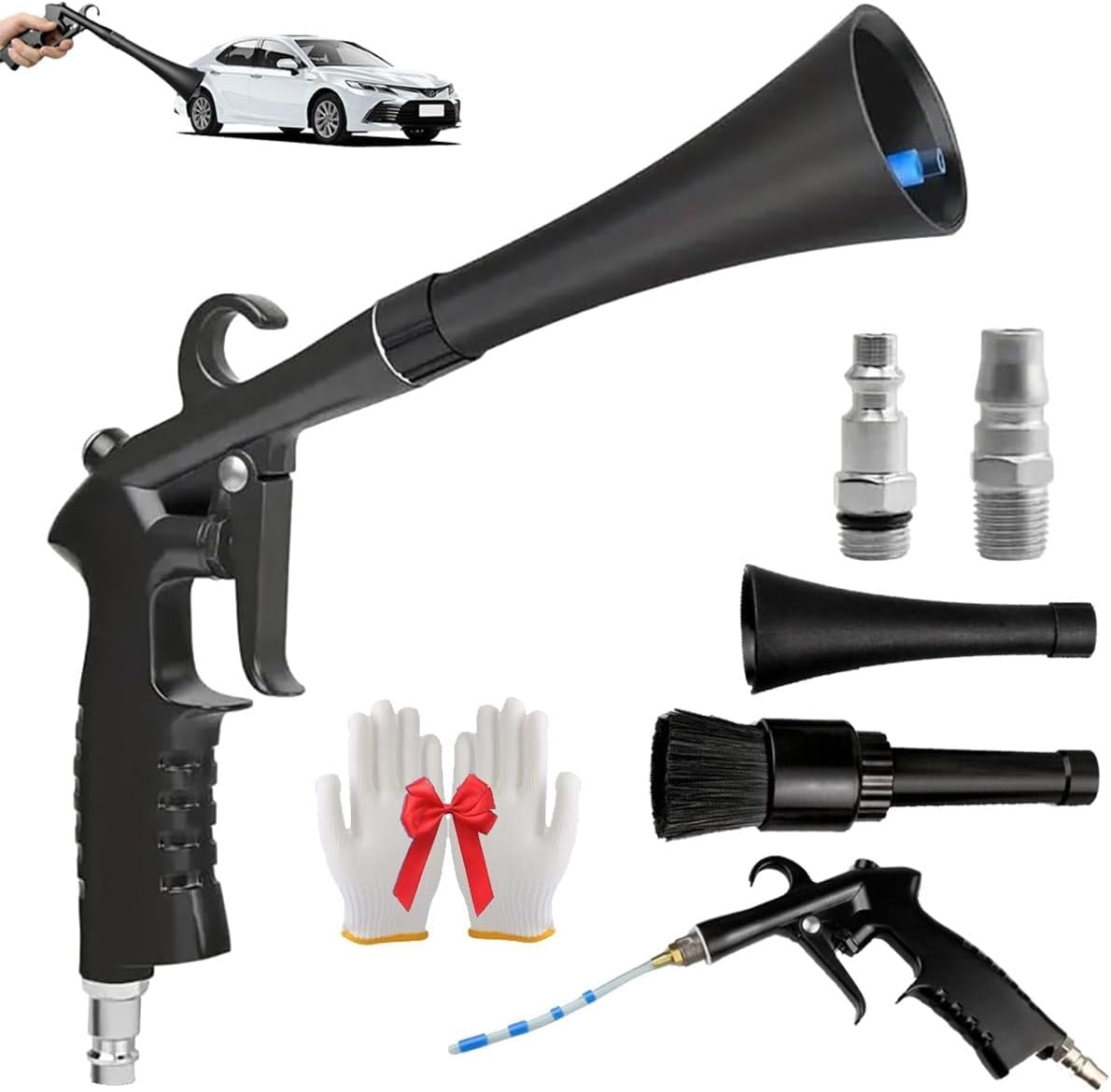 Tornado Dry Cleaning Gun Blower, Air Blaster for Car Detailing, Air ...