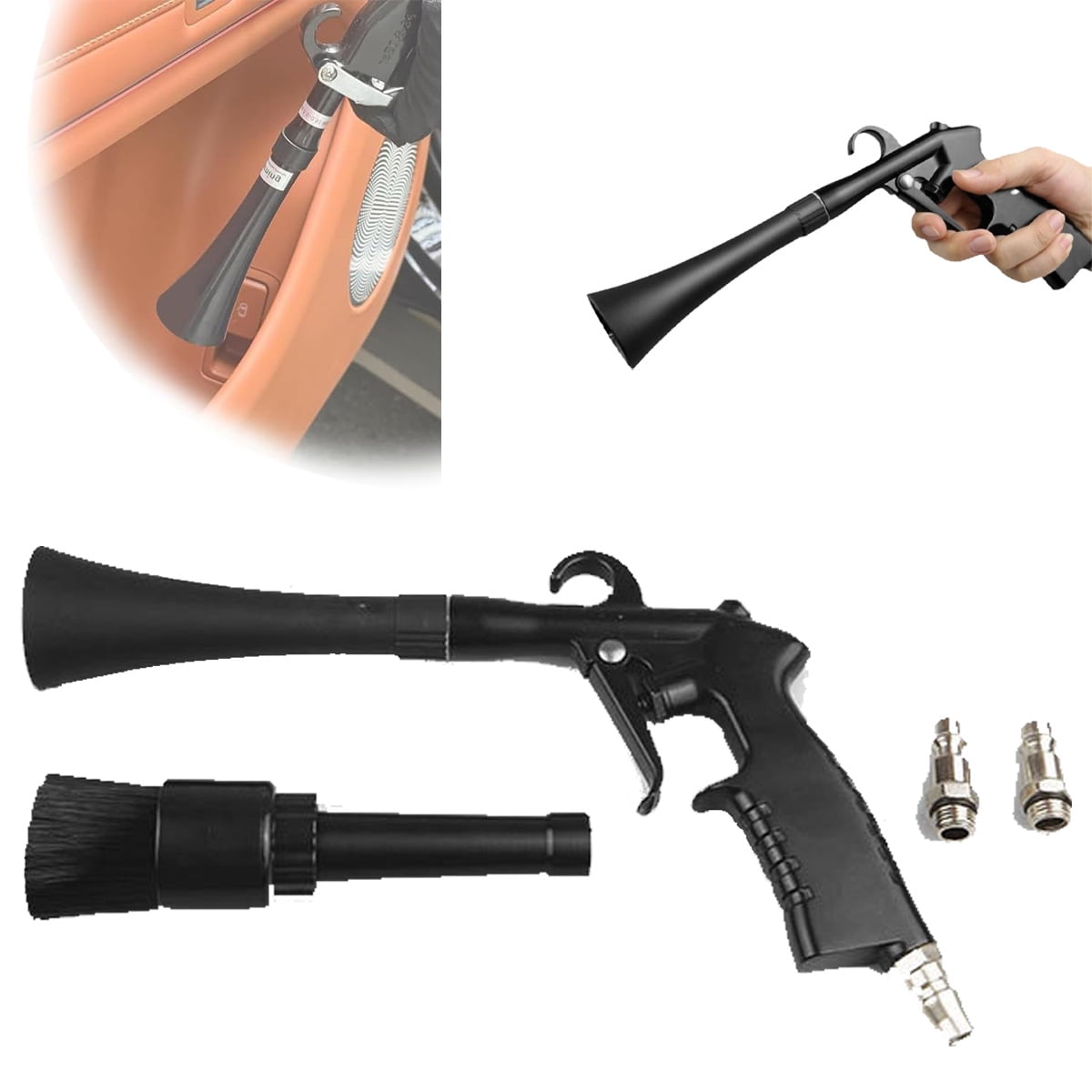 Tornado Dry Cleaning Gun - Car Detailing Air Blower Gun, High Pressure ...