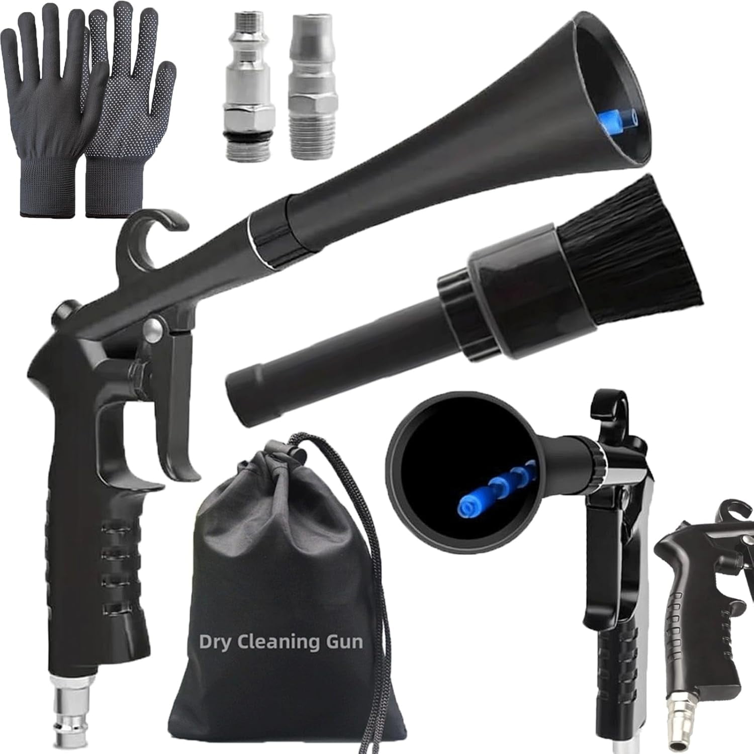 Tornado Dry Cleaning Gun - Car Detailing Air Blower Gun, High Pressure ...