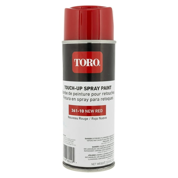 Toro 12 Ounce Spray Can of New Red Touch Up Paint - Walmart.com