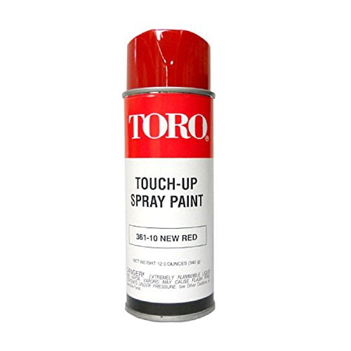 Toro 12 Ounce Spray Can of New Red Touch Up Paint - Walmart.com