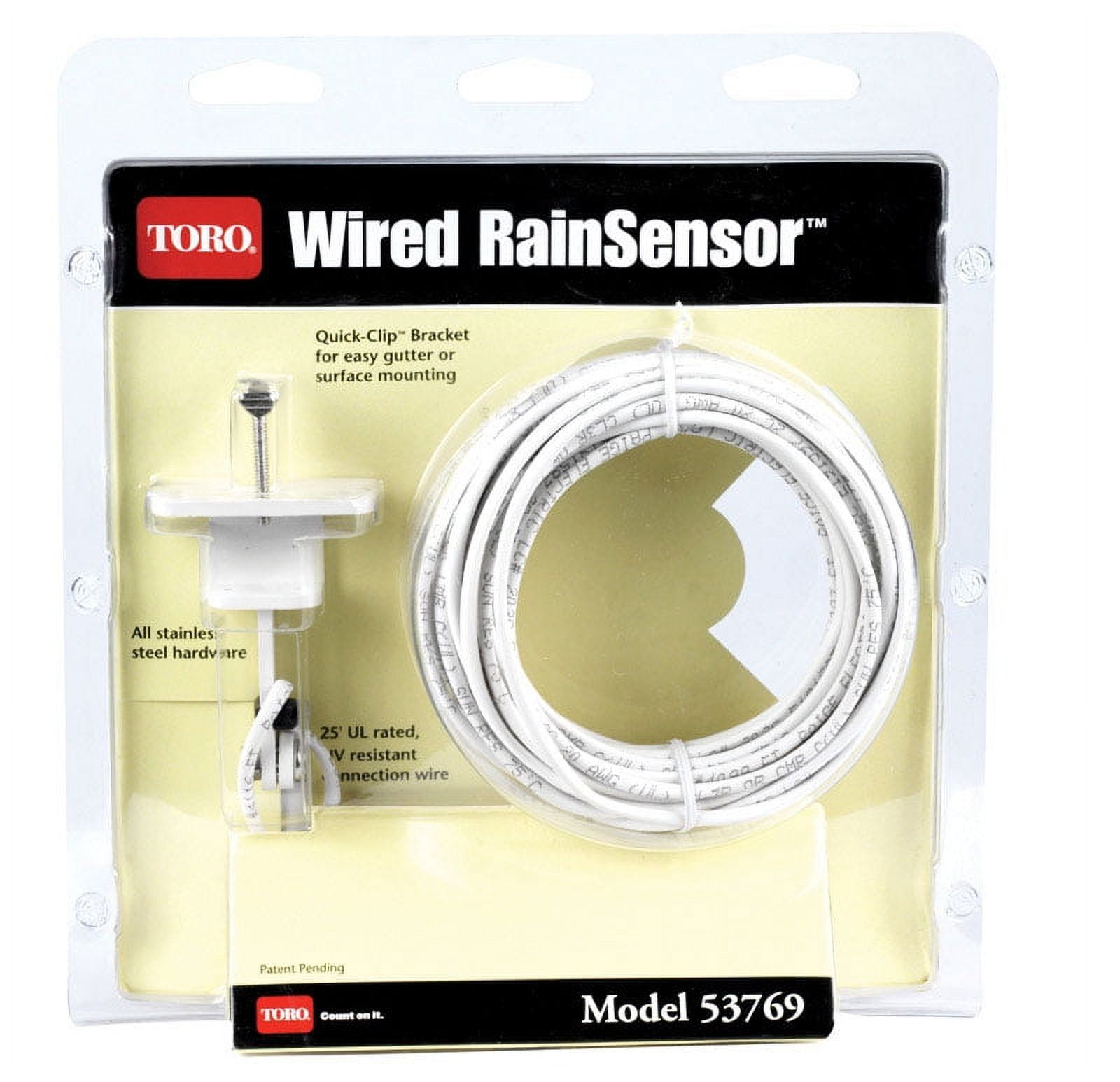 Toro 25 ft. L Rain/Freeze Sensor - Walmart.com