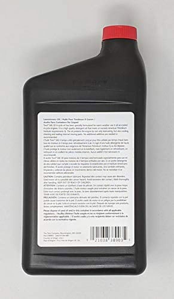 Toro SAE 30 Oil (32oz) - Motor oil for manufacturing - Walmart Business ...