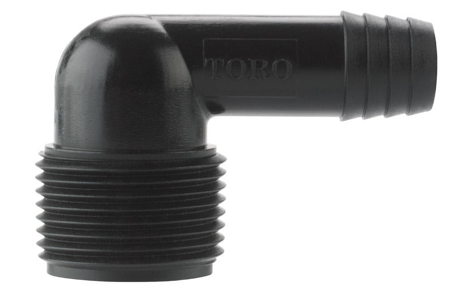 Toro Funny Pipe 3/4 in. D X 1.25 in. L Male Elbow Connector - Walmart ...