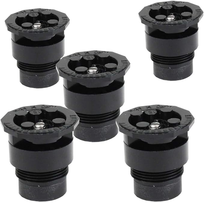 Toro 53470 5-Pack, 570 Series MPR+ 15' Half Nozzle, Black - Walmart.com