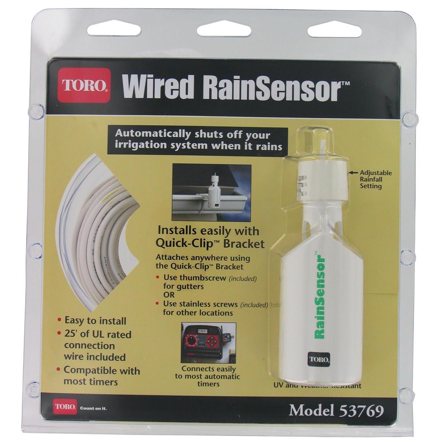 Toro 53769 Sprinkler System Wired Rain Sensor - Walmart Business Supplies