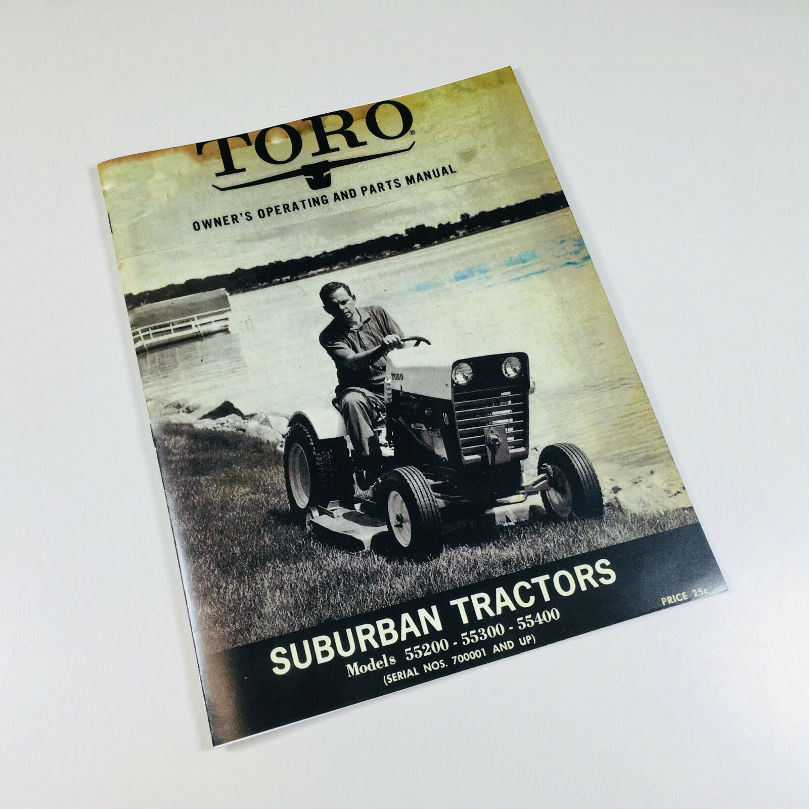 Toro 55200 55300 55400 Suburban Tractor Owner Operators Lawn Garden ...