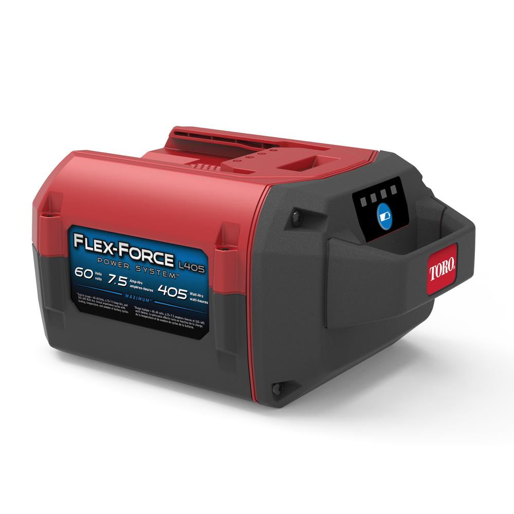 Toro Flex-Force 60-Volt Max 7.5 Ah Cordless Electric Lithium-Ion L405 ...