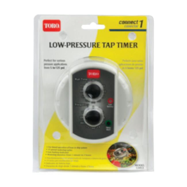 Toro 7809296 Programmable 1 Zone Low-Pressure Tap Timer, Gray - Walmart.com