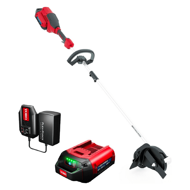 "Toro Flex Force 60V 8"" Cordless Electric Lawn Edger for Garden Grass ...