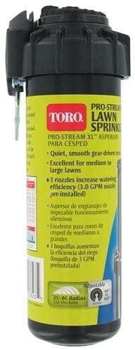 Toro ProStream XL 5-Inch Pop-Up Adjustable Pattern Rotor Sprinkler ...