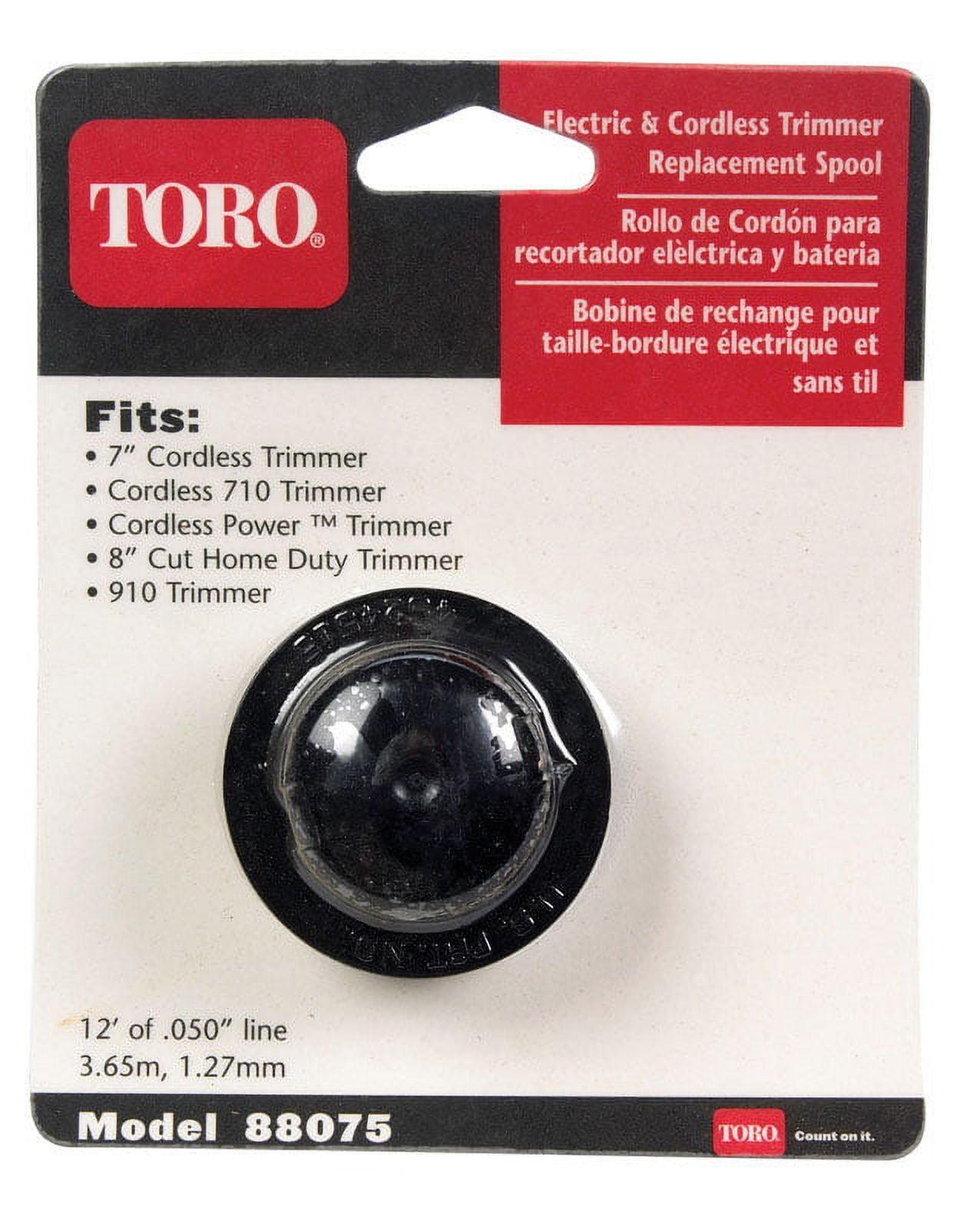 Toro Trimmer Replacement Spool Line 0.050" Carded - Walmart.com