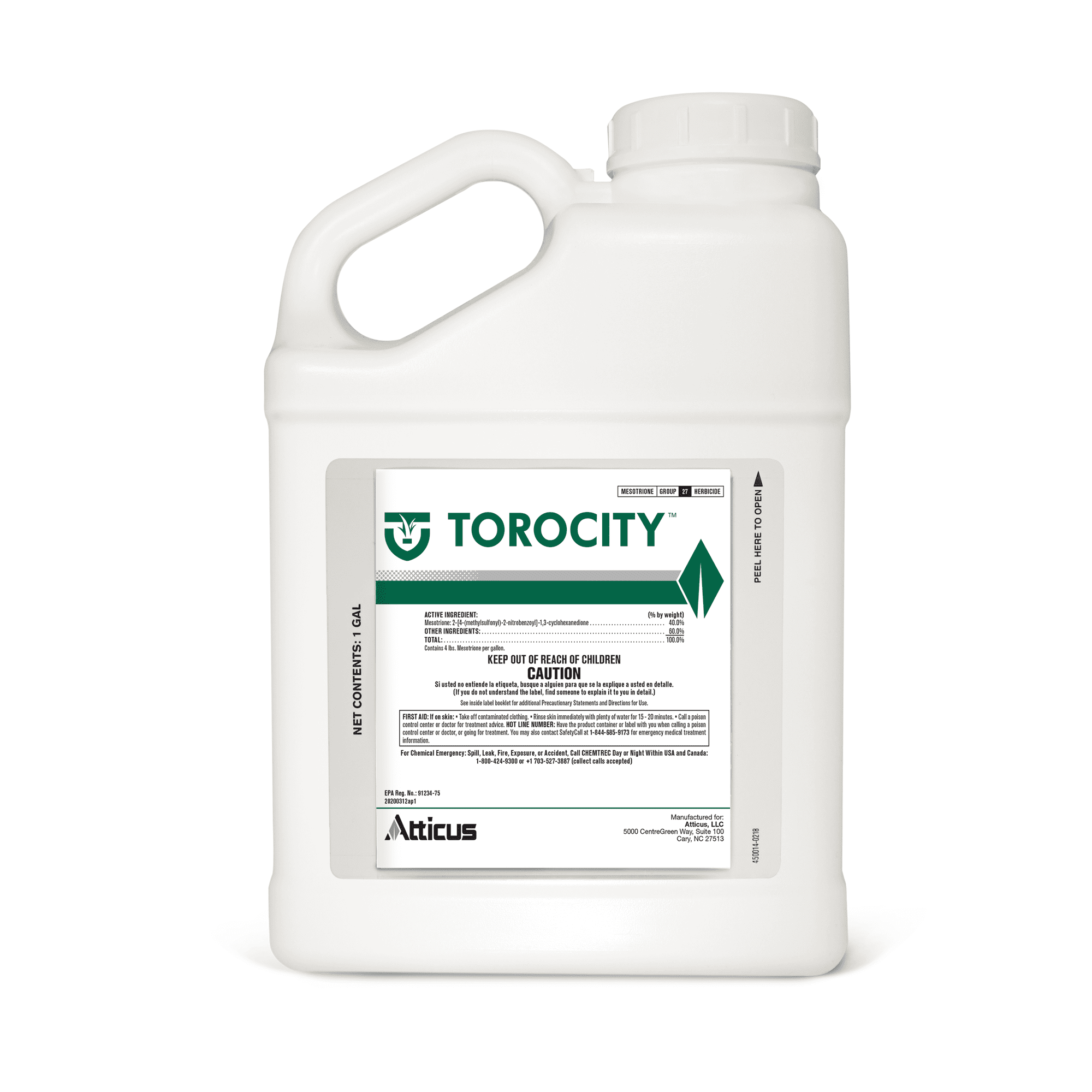 Torocity Turf Herbicide - Mesotrione Concentrate (1 gal) by Atticus ...