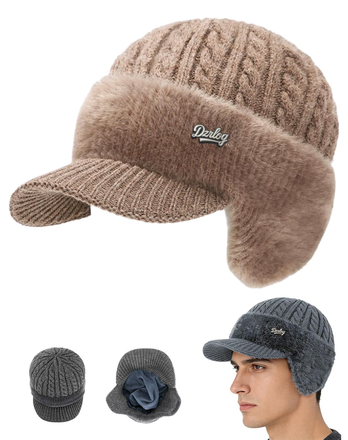 Torocky ColdShield Trapper, Coldshield Trapper Hat, Winter Knit Hat ...