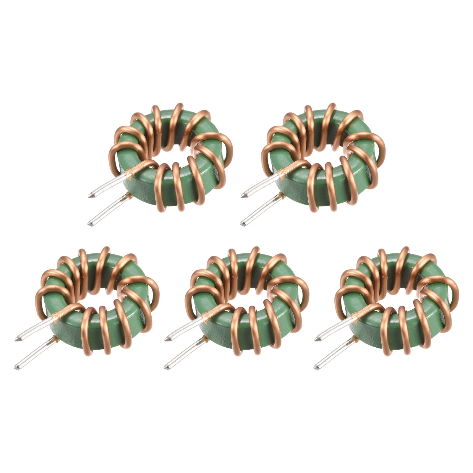 Toroid Inductance Copper Coil Vertical Inductor 1mH 10A for DIY Pack of ...
