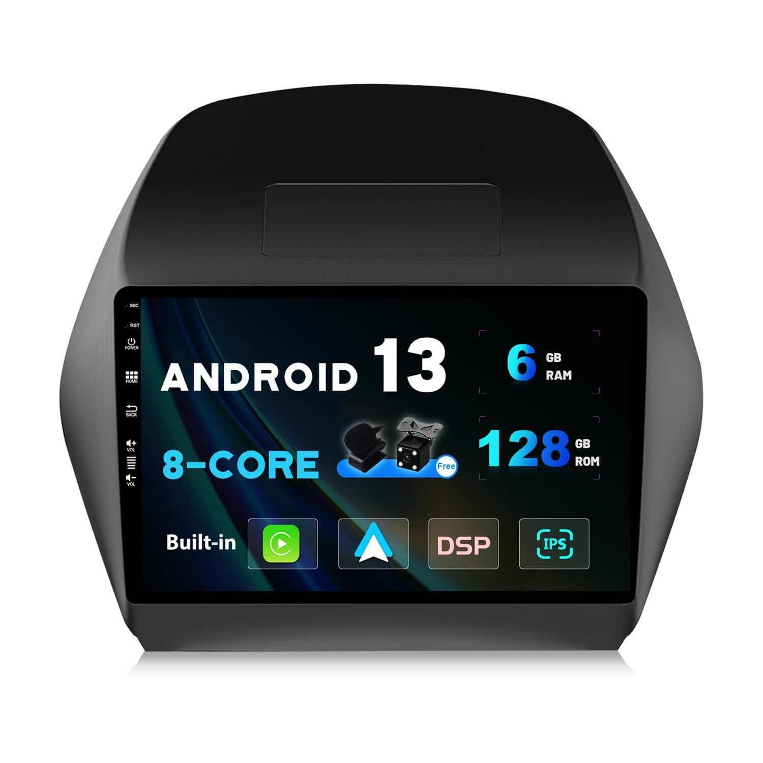 Torovo - 6G+128G - Android 12 IPS Car Stereo For Hyundai IX35 (2010-2017) - Wireless CarPlay ...