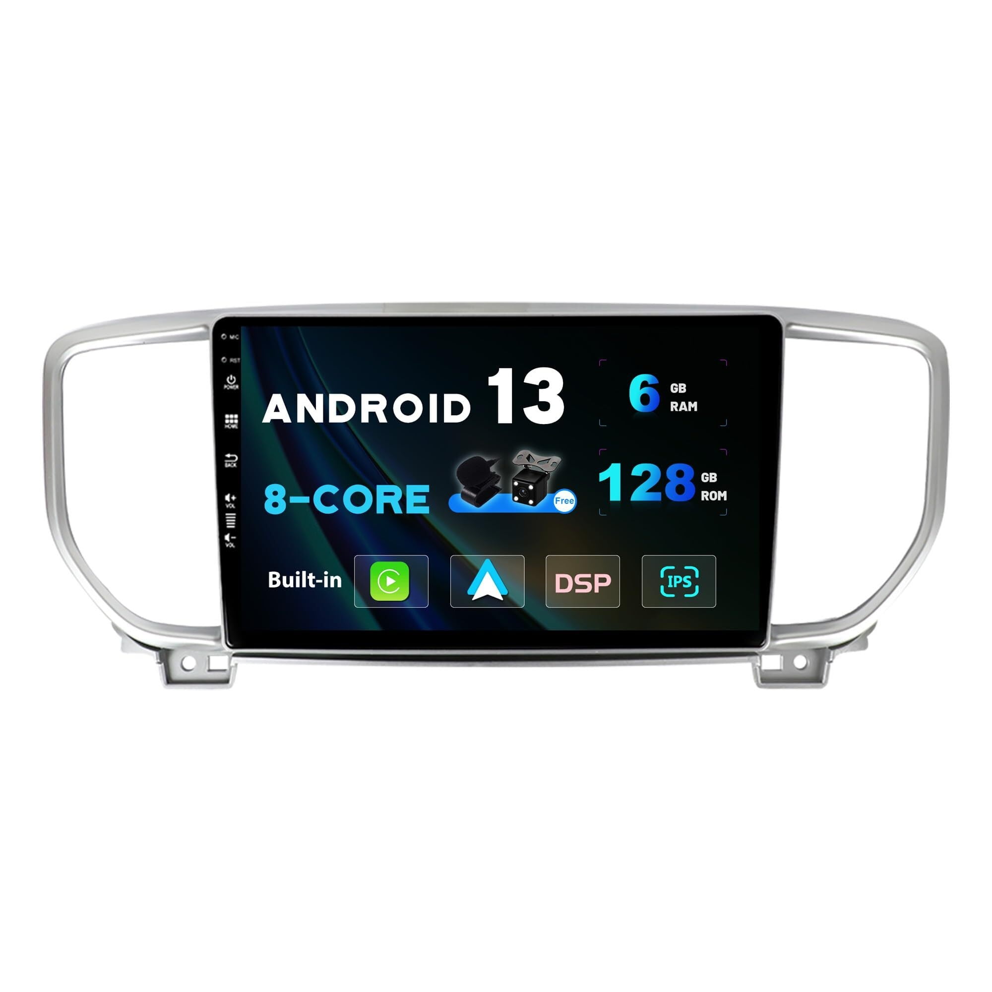Torovo - 6G+128G - Android 12 IPS Car Stereo For KIA KX5 / Sportage 4 (2016-2019) - Wireless ...