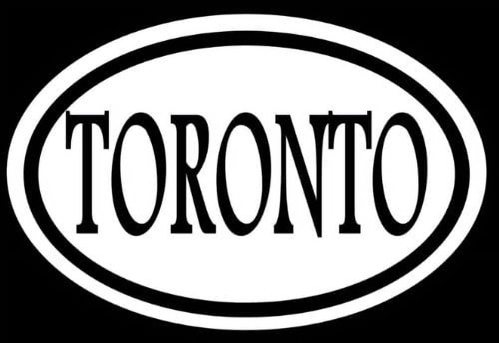 Toronto 6" Sticker Raptors Canada Decal Winter Olympics Asain Sticker ...