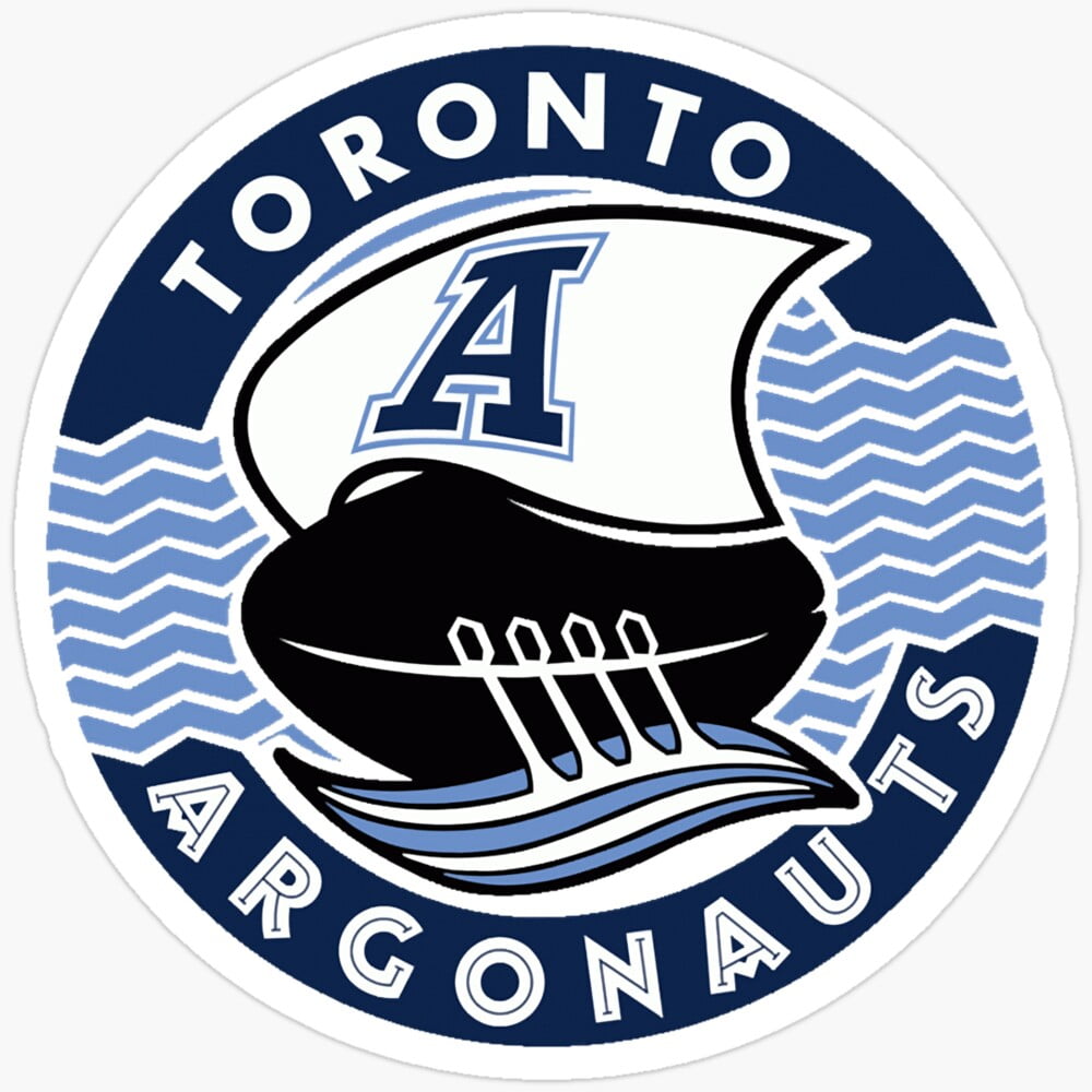 Toronto Argonauts Throwback Ship Sticker Baseball Sticker, Football ...